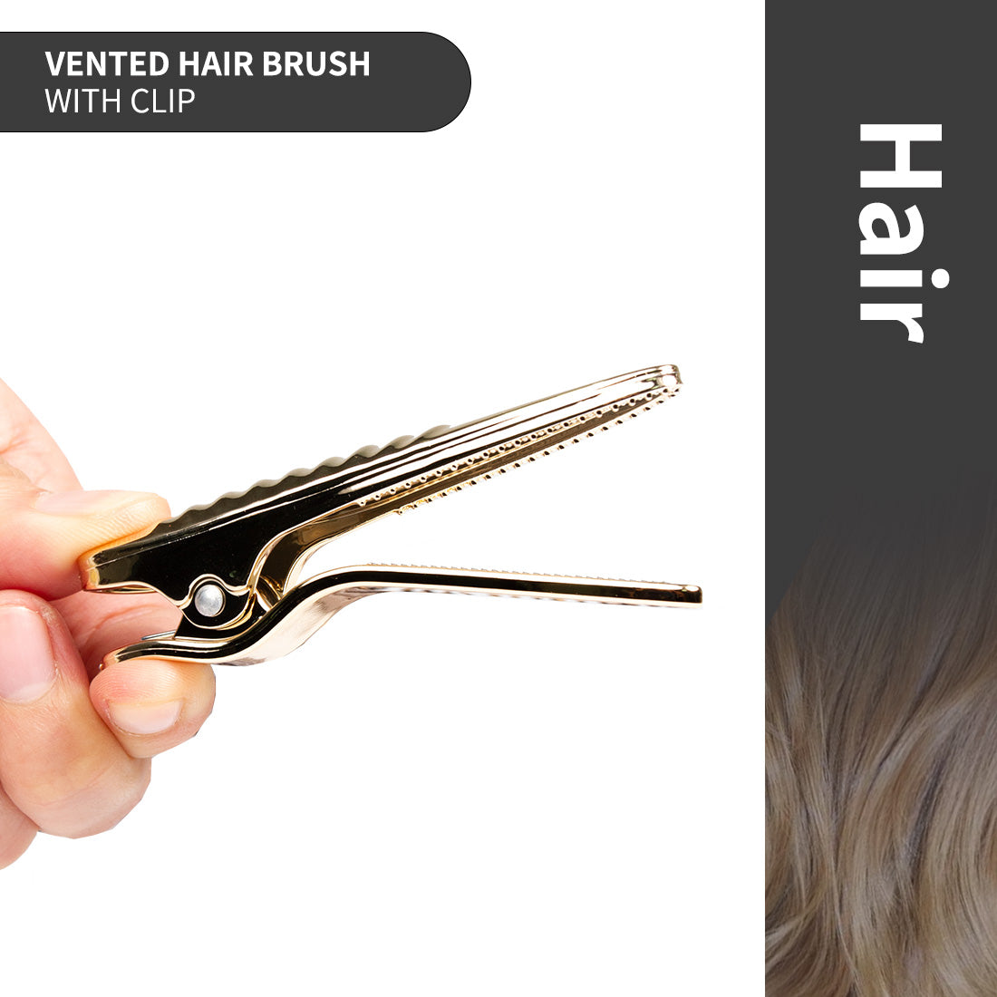 MINISO sisir Vented dengan Klip Hair Brush | minisoindonesia