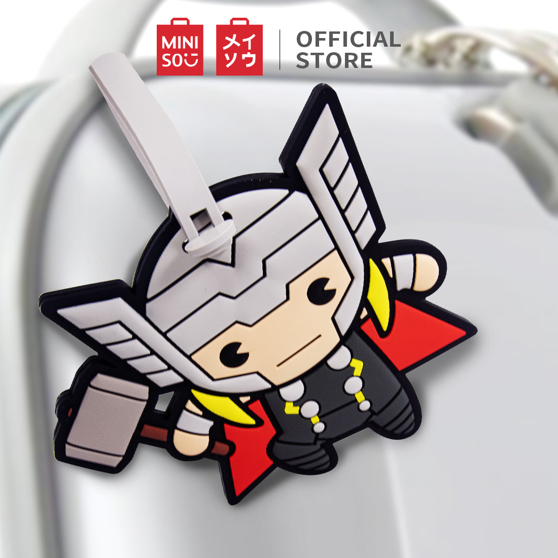 MINISO X Marvel Tag Bagasi Perjalanan Tag Koper | minisoindonesia