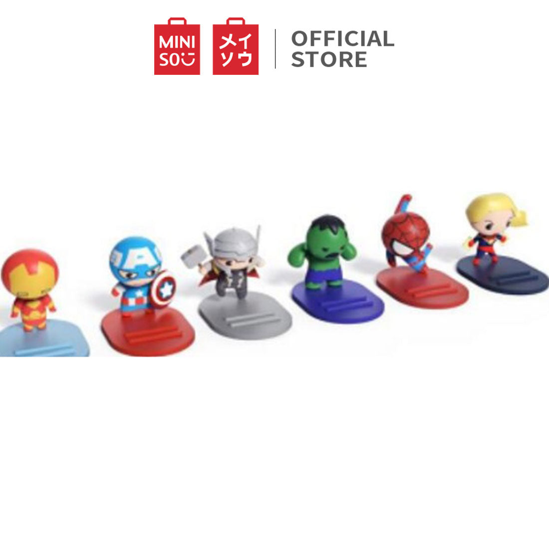 MINISO Marvel Holder HP Ponsel Kursi Dudukan Cellphone Handphone Stand ...